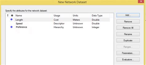 Creating A Network Dataset Using ArcGIS