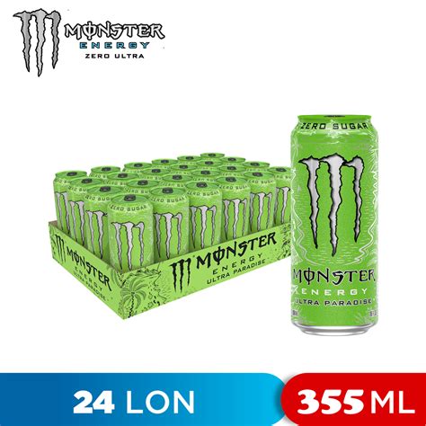 Monster Energy, Ultra Paradise, Sugar Free Energy Drink, 16 Fl Oz, 12pk ...