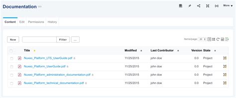 Nuxeo Jsf Ui Nuxeo Documentation