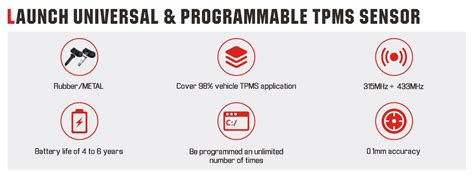LAUNCH LTR RF Sensor TPMS Sensor LAUNCH X New Zealand