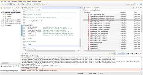 Ccstms320f28027 Problem When Build C2000 Microcontrollers Forum C2000™︎ Microcontrollers
