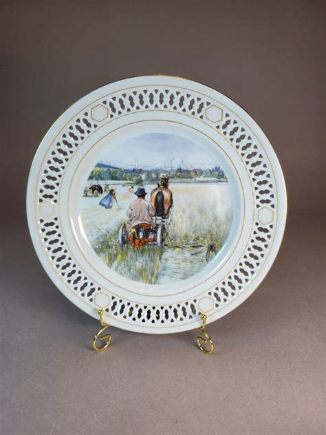 앤틱 덴마크 코펜하겐 투각 장식접시 엔틱 세컨웨어헬로마켓