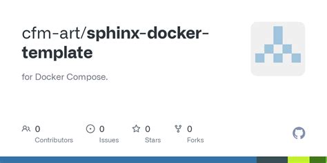 Github Cfm Artsphinx Docker Template For Docker Compose