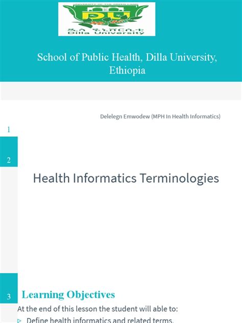 Health Informatics Terminologies Pdf Health Informatics Computer Science