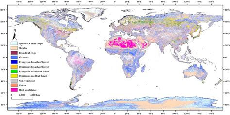 Remote Sensing Free Full Text The Impact Of Potential Land Cover Misclassification On Modis