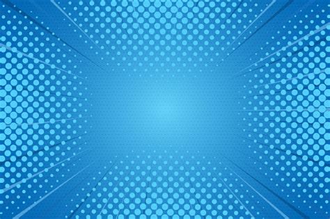 하프톤 광선 그라디언트가있는 팝 아트 코믹 블루 배경 복고풍 스타일의 벡터 만화 일러스트레이션 질감에 대한 스톡 벡터 아트 및 기타 이미지 Istock