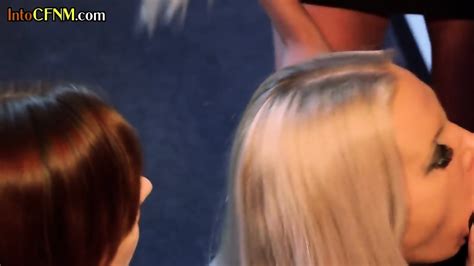 Cfnm Ir Group Bbc Deepthroat By Classy Femdom Milfs