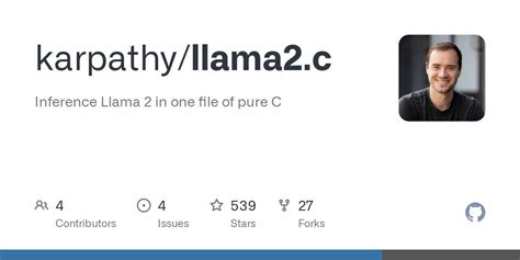 Llama2c Inference Llama 2 In One File Of Pure C Rhackernews