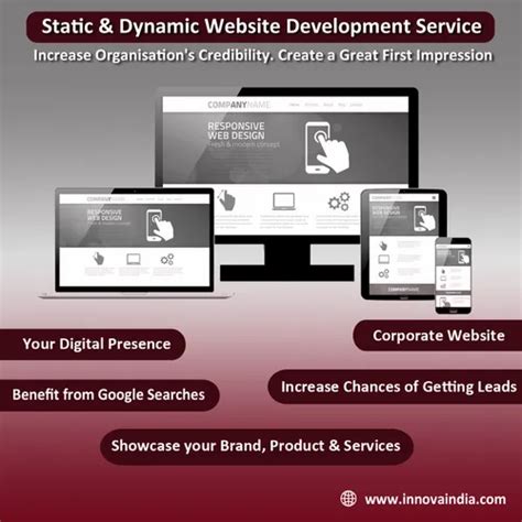 HTML5 CSS Static Dynamic Website Development Service With 24 7