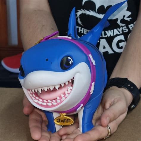 Jeff The Land Shark Figure Etsy