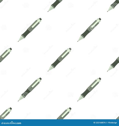 Pen Pattern Seamless Vector Stock Vector Illustration Of Pattern Isolated
