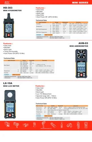 Digital Htc Sl A Mini Sound Level Meter Db Battery At Rs Piece In New Delhi