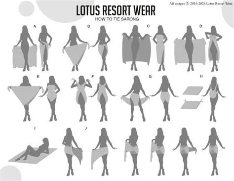 4 Ways To Tie A Sarong Artofit