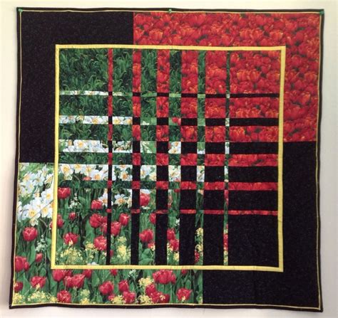 Convergence Quilt Poppies