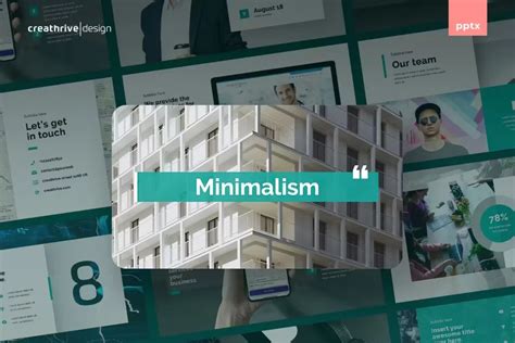 قالب پاورپوینت ساده و شیک مینیمال Minimalism