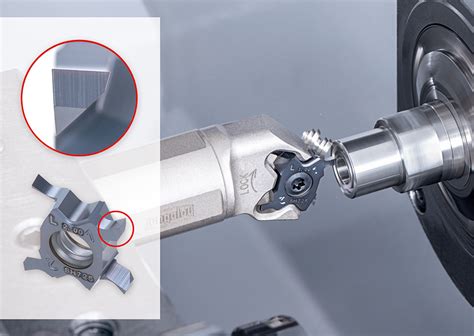 『tetramini Cut』で小径端面溝加工が可能に！ Tungaloy Corporation