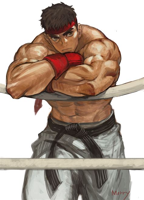 Ryu Street Fighter Drawn By Morry Danbooru