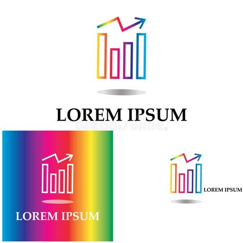 Graph Icon In Trendy Flat Style Isolated On White Chart Bar Symbol