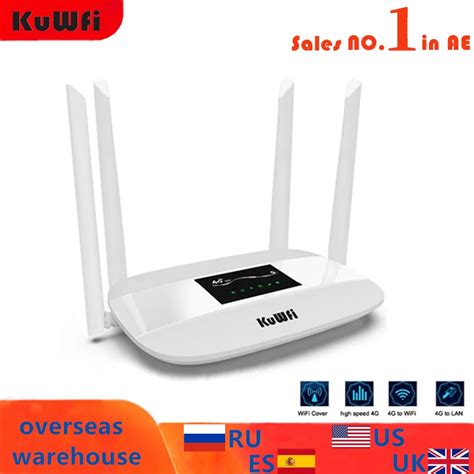 Mbps G Router Unlocked G LTE CPE Wireless Router Support SIM Card Pcs Antenna With LAN