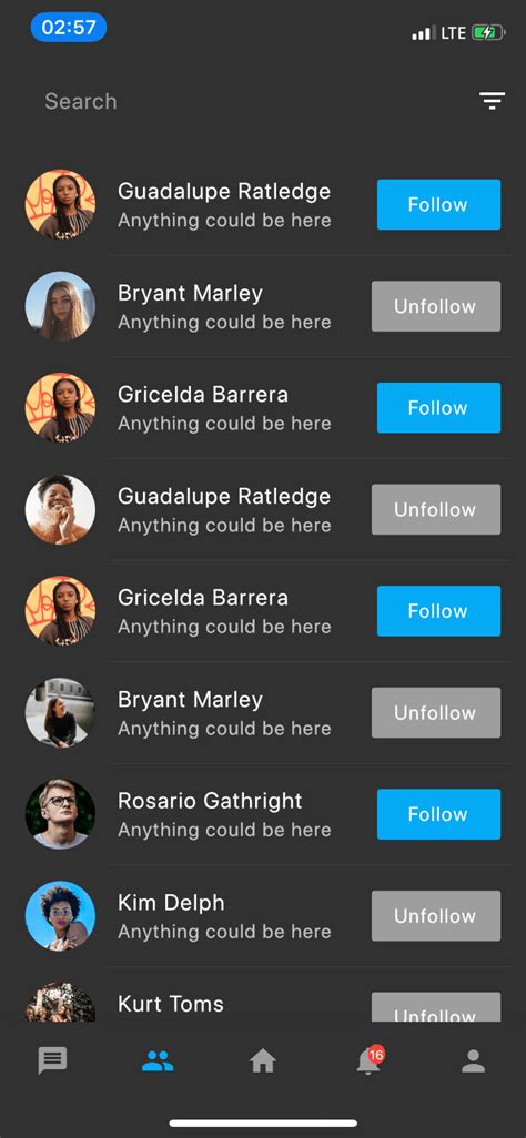 Free Flutter Social App Ui Kit With Dark Mode By Jideguru App Snipp