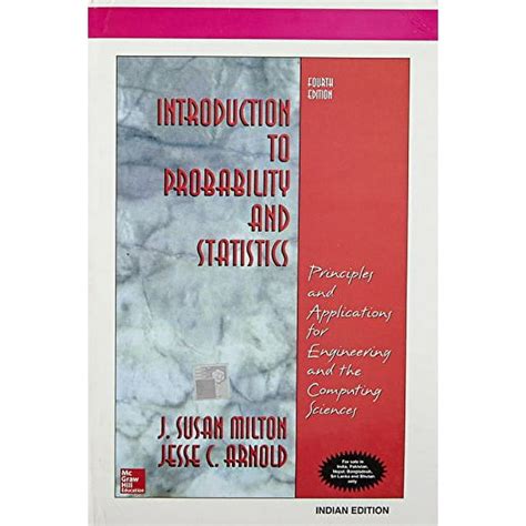 Pre Owned Introduction To Probability And Statistics Principles And