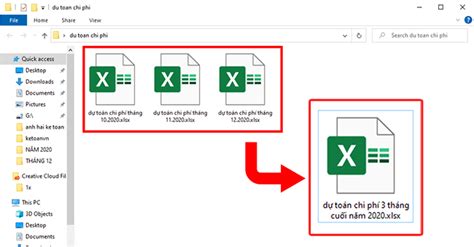 Cách Trộn File Trong Excel Thành File Duy Nhất Nối File Excel