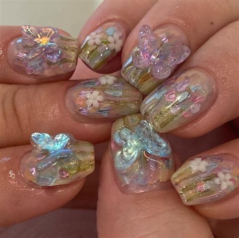 영등포네일신도림네일신길네일뉘앙스네일유니크네일드로잉네일힙한네일 Y2knail수박네일샵 On Instagram 인기아트🌸 귀여운 네일 예쁜 손톱 젤네일