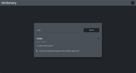 Github Priyaank2510dictionary Website Developing A Responsive Dictionary Website Using Html