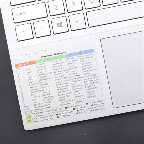 2 X Windows 11 10 Shortcut Sticker Microsoft Windows Word Excel Quick Reference Guide