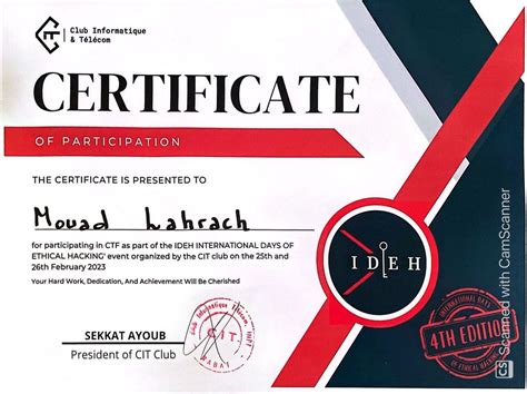 Mouad Lahrach On Linkedin Ideh Ctf Cybersecurity Ethicalhacking