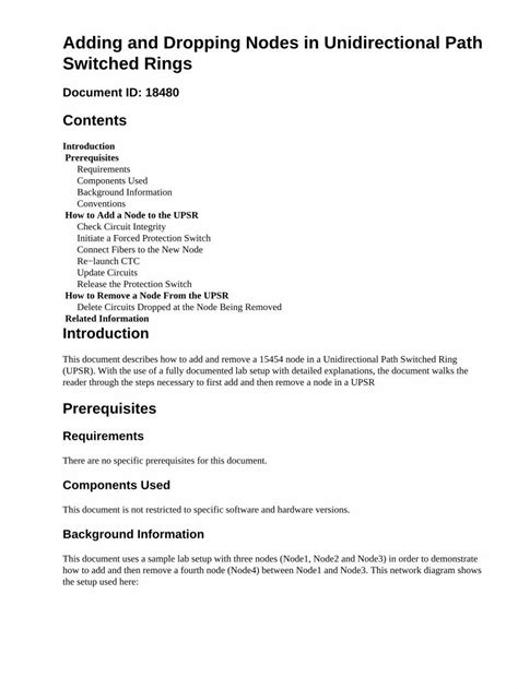 Pdf Adding And Dropping Nodes In Unidirectional Path Switched · Press The Ctrl Or Shift Key