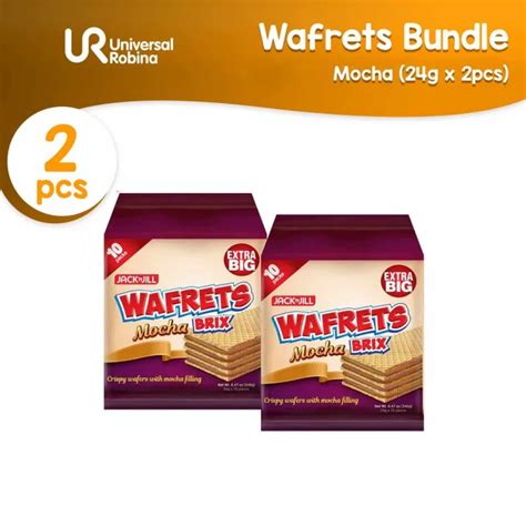 Wafrets Mocha Bar 24g X 10 X 2 Lazada Ph