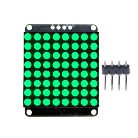 Ht16k33 8x8 Led Dot Matrix Diy Kit I2c Interface Microcontroller Module