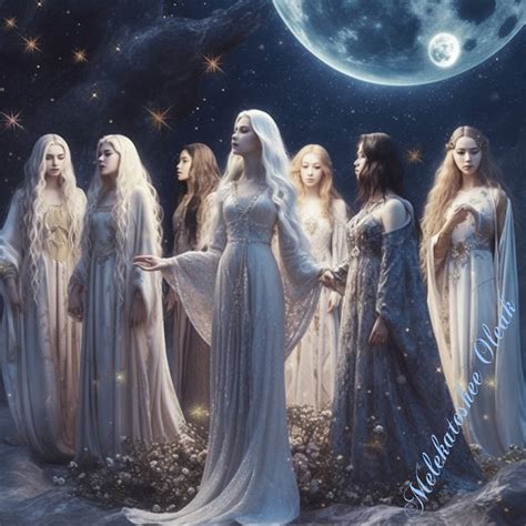 The Seven Sisters By Melekatosheeoleak On Deviantart