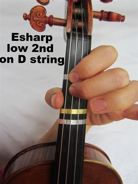 Violin Fingering E The Violin