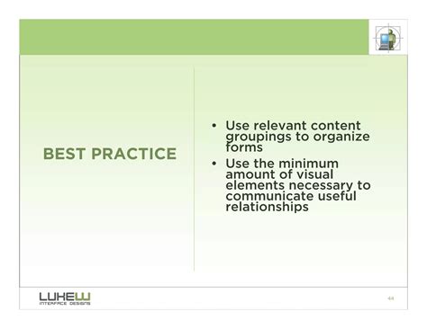 Best Practices For Form Design PDF Web Design And HTML Internet