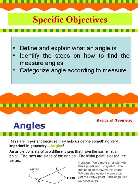 Angles Pdf Angle Mathematical Concepts