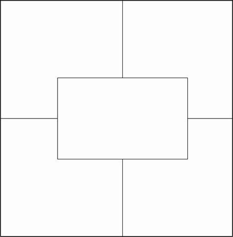 Four Square Graphic Organizers Best Of 7 Best Of 4 Square Writing