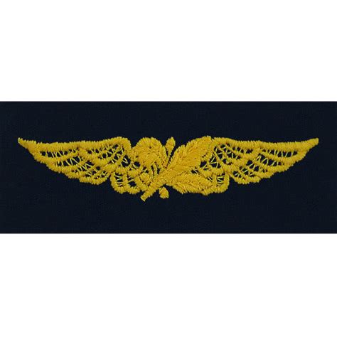 Navy Aviation Supply Corps Embroidered Breast Insignia Usamm
