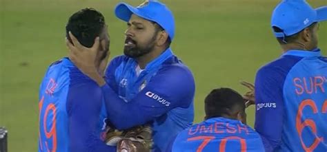 Ind Vs Aus अन् रोहित शर्मा Dk वर भडकला व्हिडिओ होतोय व्हायरल