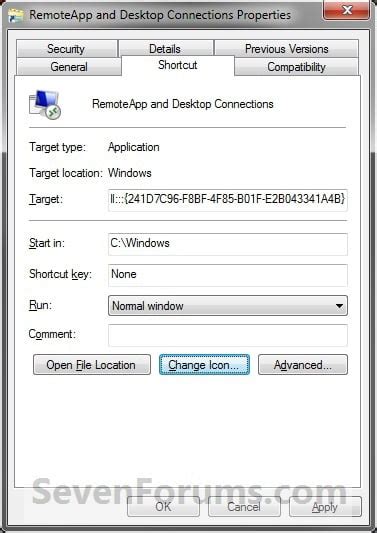 remoteapp and desktop connections shortcut create tutorials