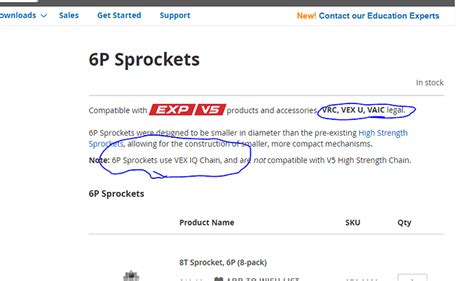Is Vex Iq Chain And Sprockets Vrc Legal Vex V General Discussion