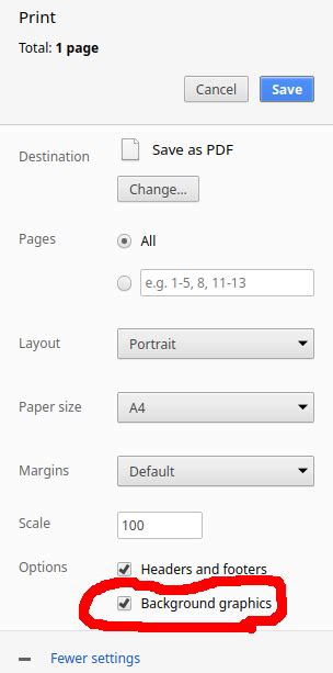 Html How To Print To Pdf With Background Images Stack Overflow