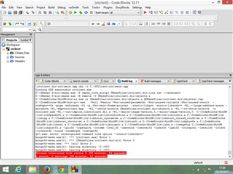 Compiling Error In Compiling The OTClient OTLand
