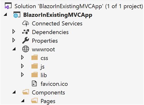 Integrating Blazor Components Into Existing Aspnet Core Mvc Applications By Wael Kdouh Medium