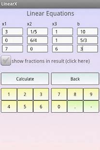 Linear Equation System Solver Apps On Google Play