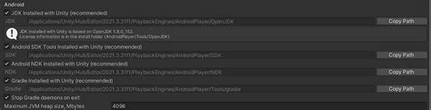 Unity Resolving Android Dependencies가 안될 때
