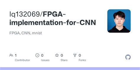 Github Lq132069fpga Implementation For Cnn Fpga Cnn Mnist