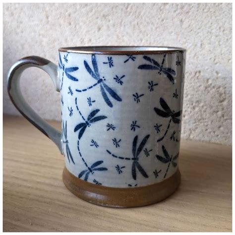 Mug En Grès Libellues 30cl Japon Bonthés