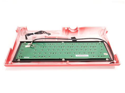 Mini Commodore C64x Retro Keyboard Chassis Chameleon Red Case